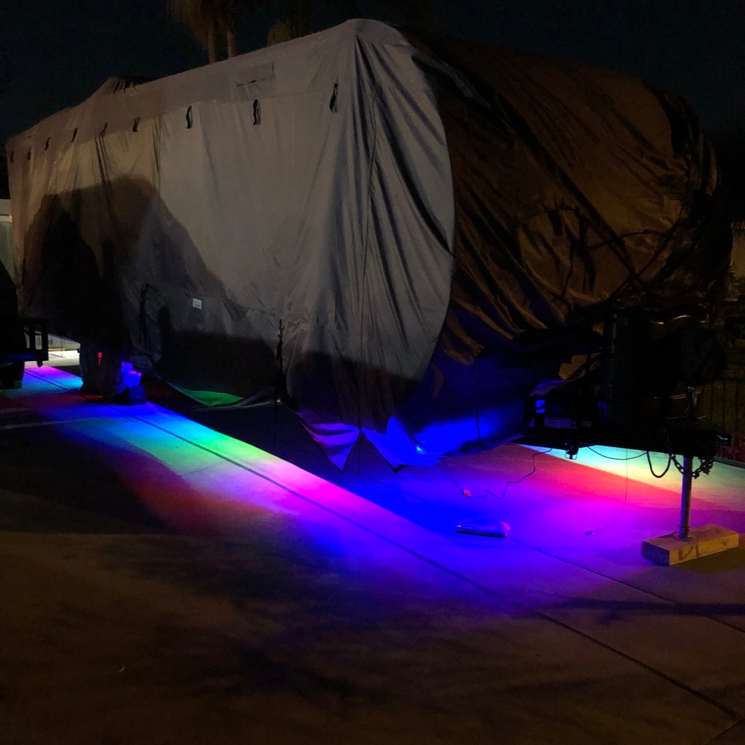 MB Whips Trailer Underglow Kit | Patriot Garage Motorsports